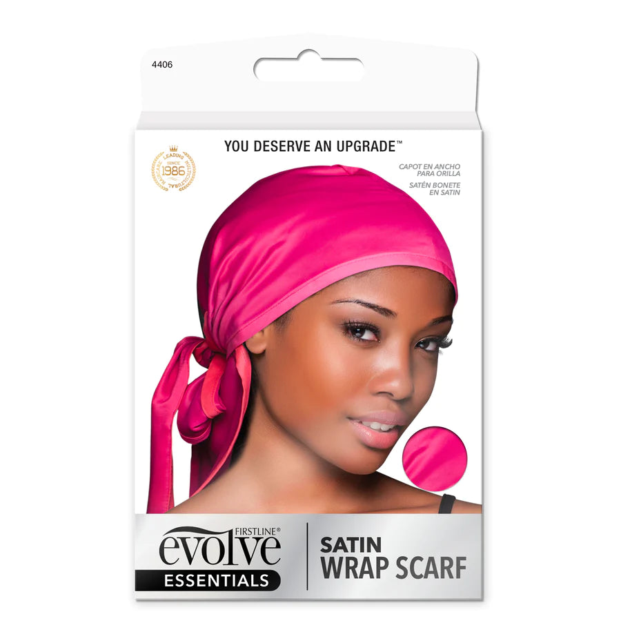 #4406 Evolve Satin Wrap Scarf Fuchsia (6PC) – YoungsGA.com : Beauty ...
