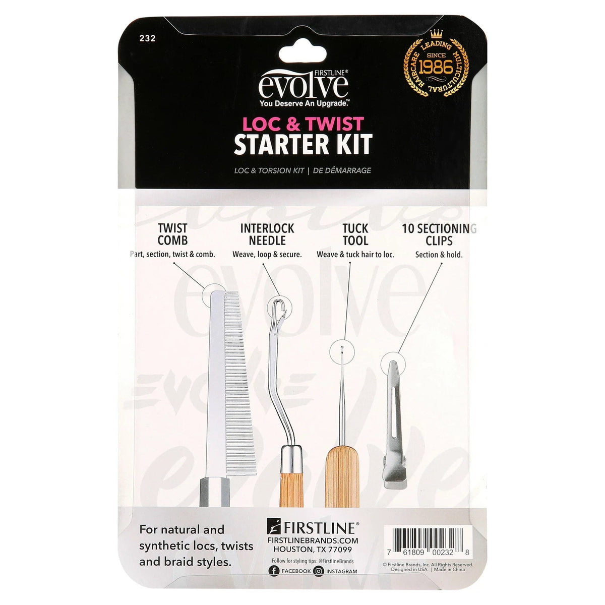 #232 Loc & Twist Starter Kit (4PC) – YoungsGA.com : Beauty Supply ...