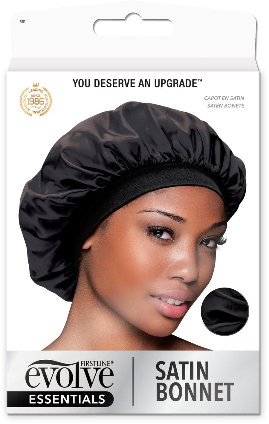 #661 Evolve Satin Midnight Bonnet (6PC) - YoungsGA.com : Beauty Supply ...