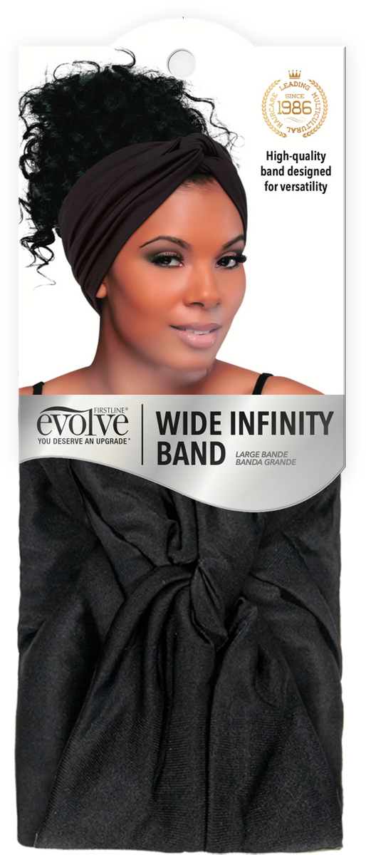 #1111 Evolve Wide Infinity Band / Black (8PC) – YoungsGA.com : Beauty ...