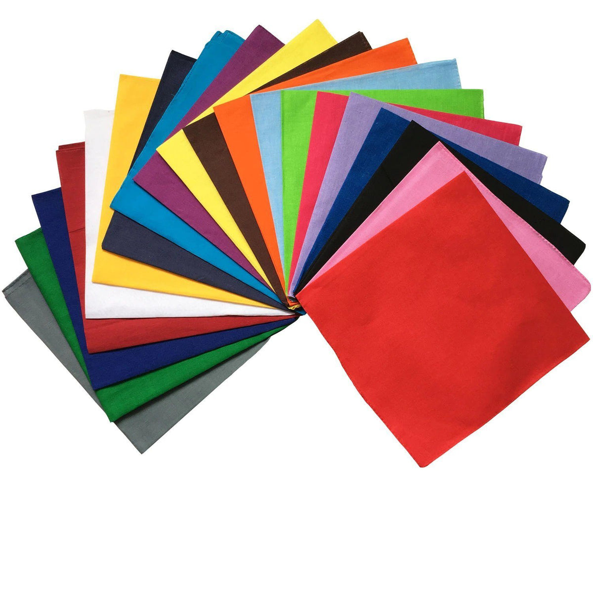 Solid Color Bandanas (12PC) – YoungsGA.com : Beauty Supply, Fashion ...