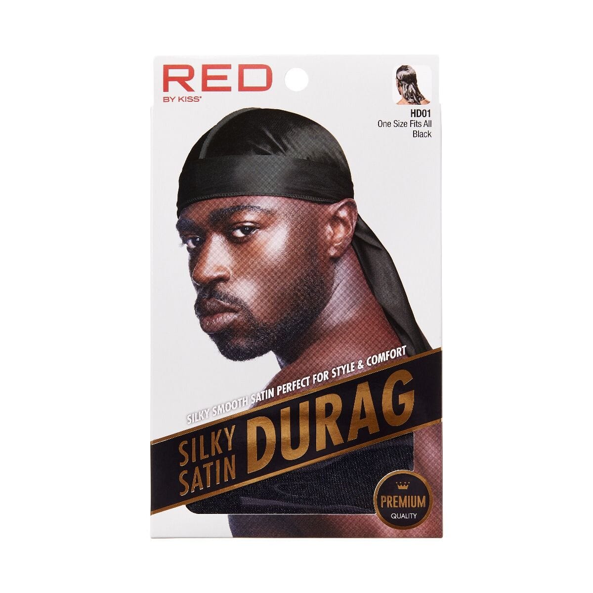 RED by Kiss Silky Satin Durag #HD01-09 (12PC) - YoungsGA.com : Beauty ...